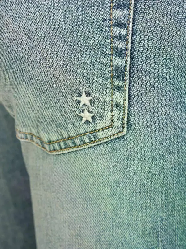 ICON DENIM LOS ANGELES Kendy Flared Leg Jeans - Blue