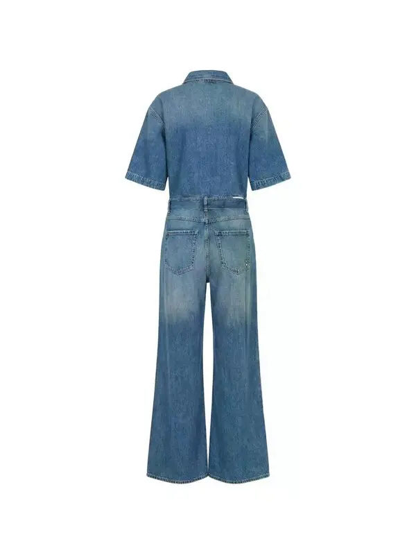 ICON DENIM LOS ANGELES Duna Belted Denim Jumpsuit