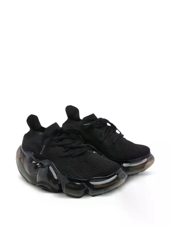 GROUNDS Moopie Round-toe Sneakers - Black
