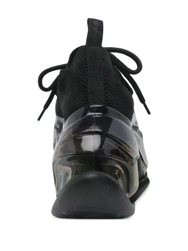 GROUNDS Skyscraper Lace-up Sneakers - Black