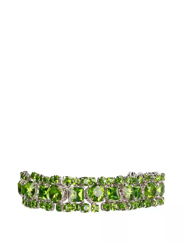 Blumarine Crystal Choker - Silver