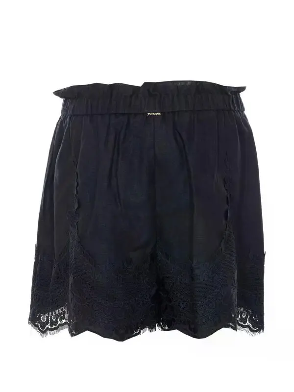 TWINSET Floral Lace Shorts