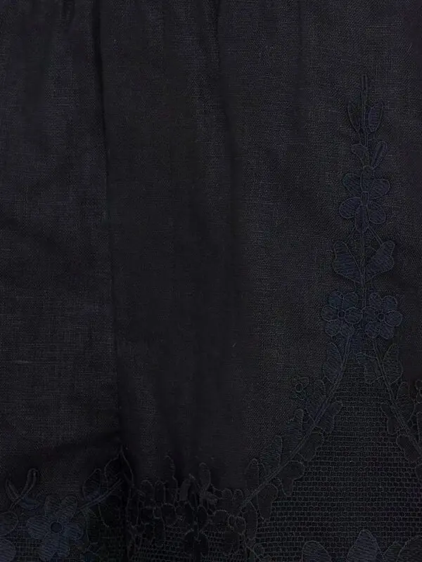 TWINSET Floral Lace Shorts