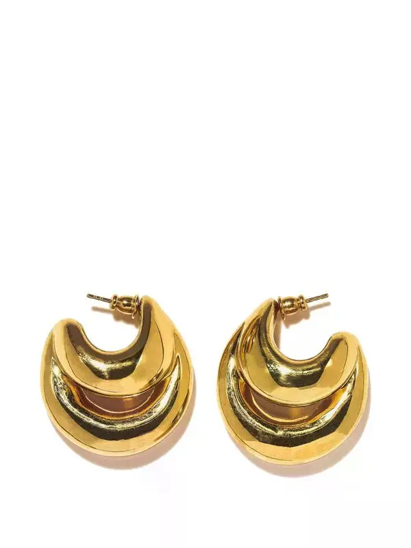PANCONESI Bijoux Hoop Earrings - Gold