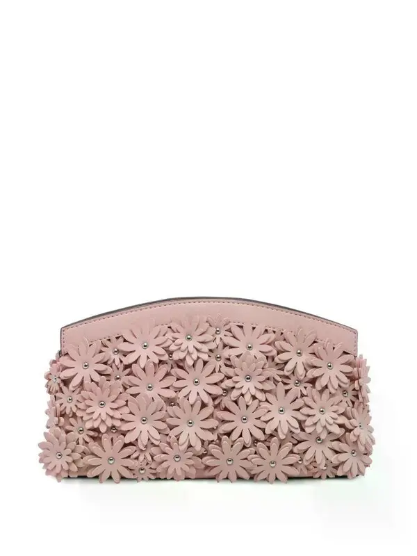 Michael Kors Floral-appliqué Shoulder Bag - Pink