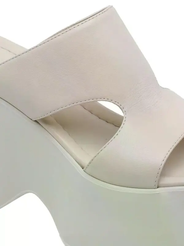 VIC MATIE Platform Sandals - Neutrals