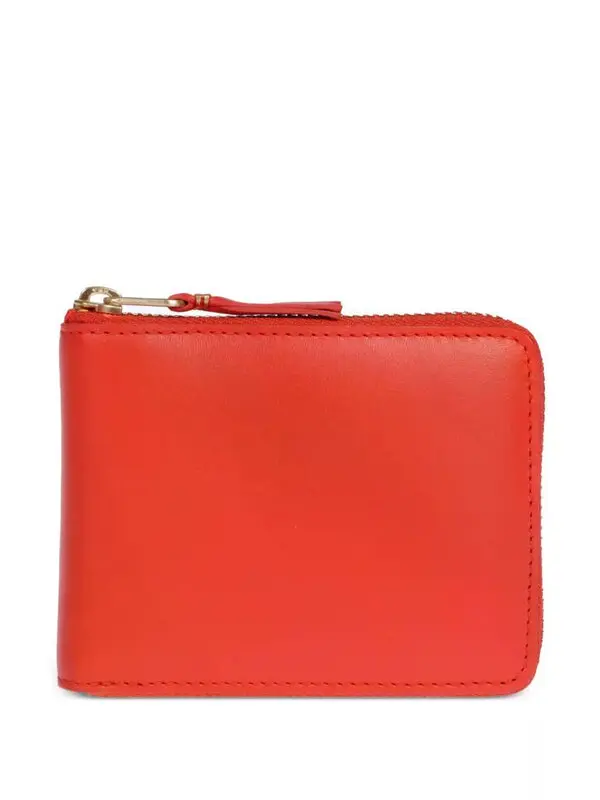 Comme Des Garçons Classic Leather Line Wallet - Orange
