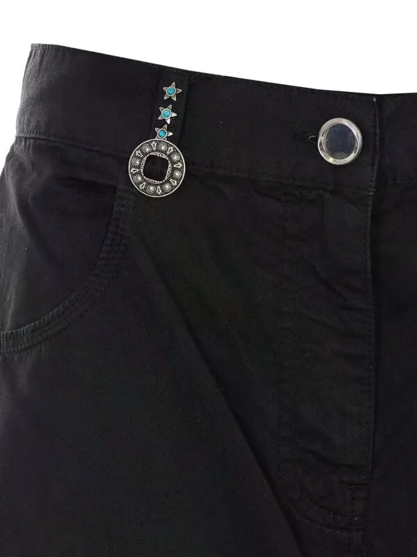 Pinko Cargo Shorts - Black