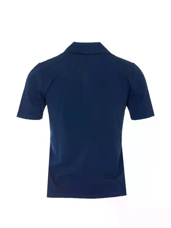 ROBERTO COLLINA Polo-collar T-shirt - Blue
