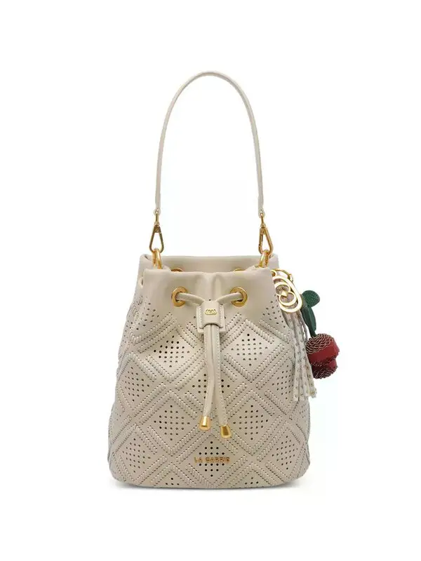 LA CARRIE Labyrinth Bucket Bag - Neutrals