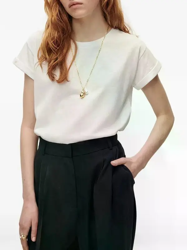 SESSUN Albano Rolled-sleeves T-shirt
