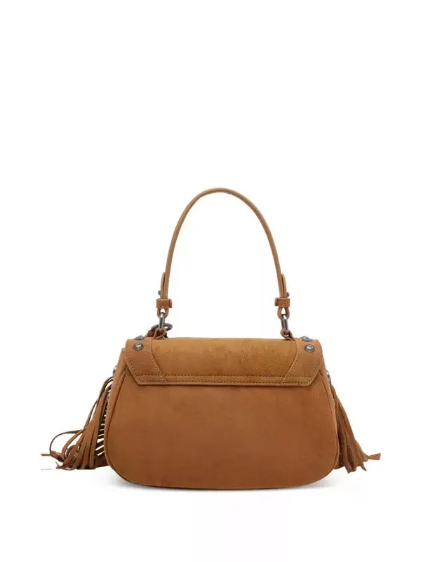 LA CARRIE Fringe Shoulder Bag - Brown