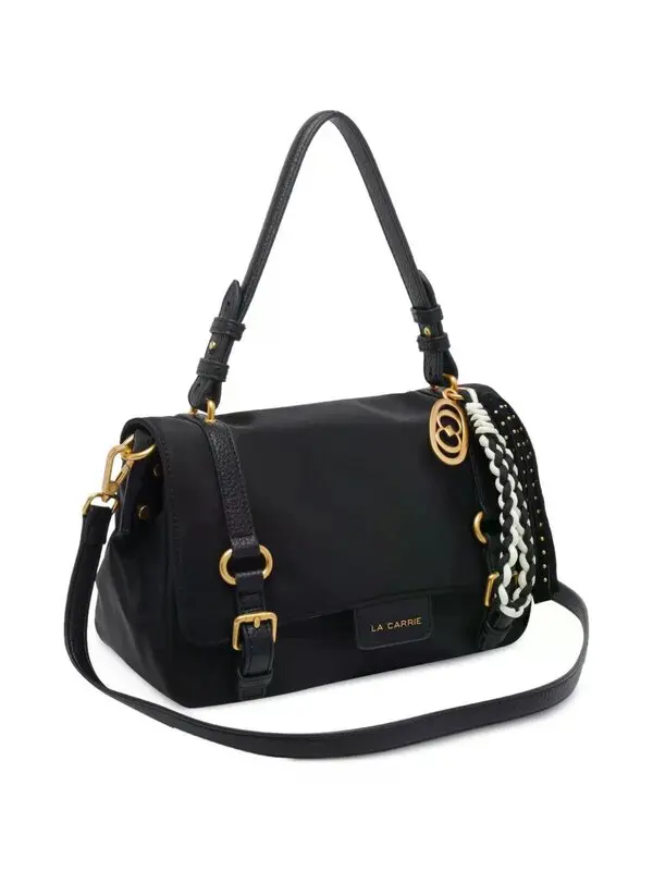 LA CARRIE Medium Atena Tote Bag - Black