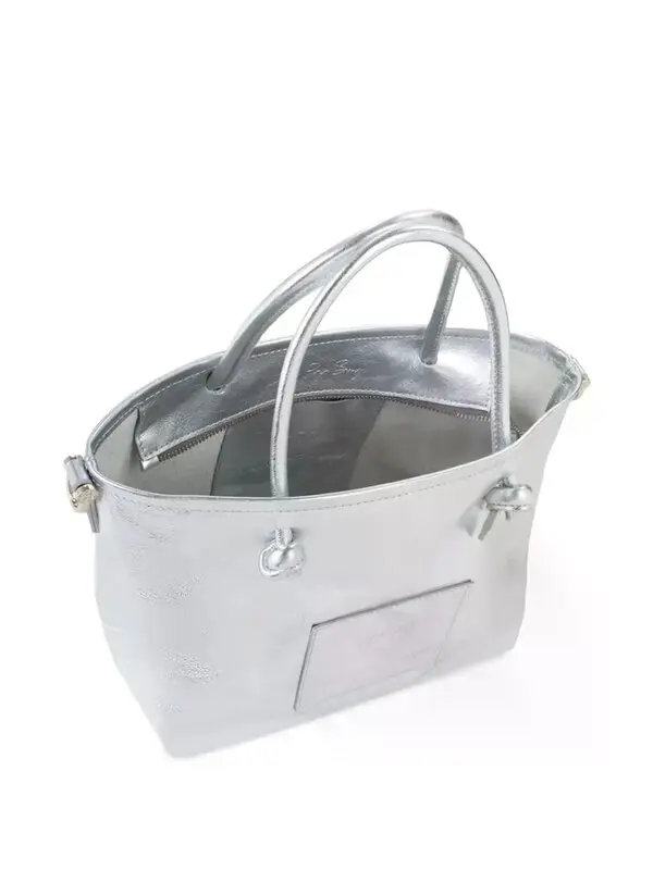 V°73 Logo-patch Tote - Silver