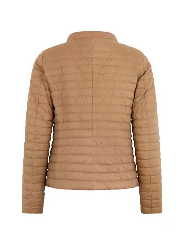Herno Quilted Round-neck Jacket - Neutrals