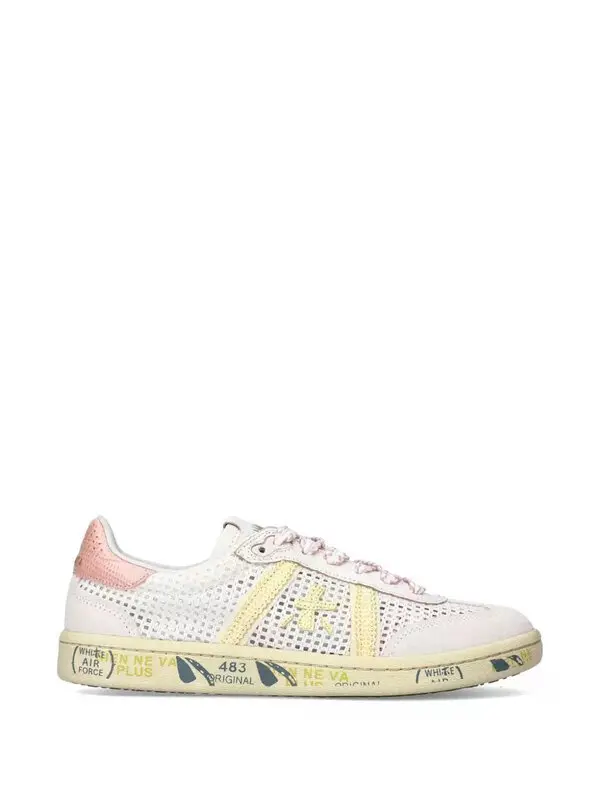 Premiata Bonnie Perforated Sneakers - Neutrals