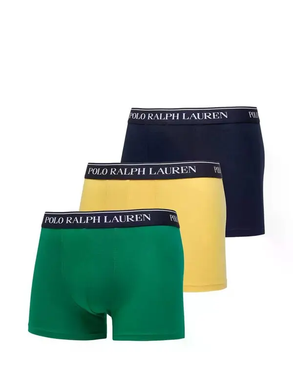 Polo Ralph Lauren Logo-waistband Trunks - Black