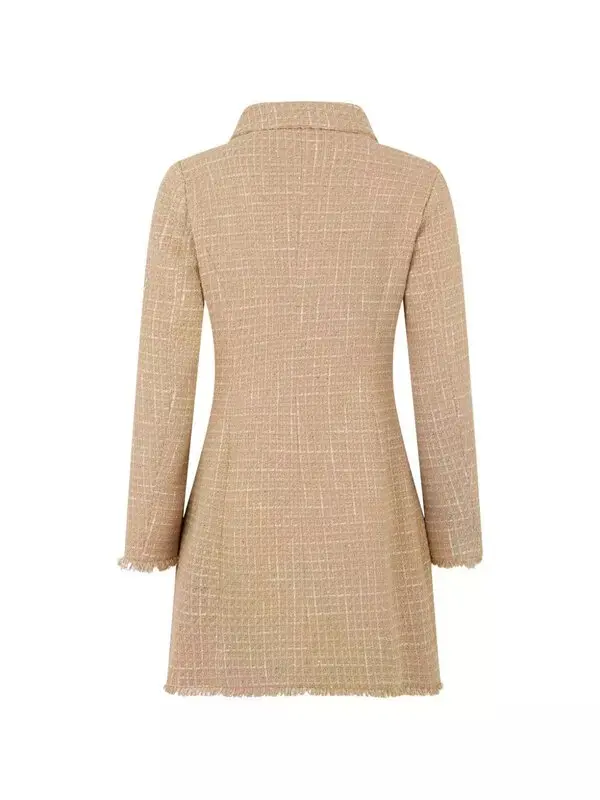 Herno Fringed Pocket Coat - Neutrals