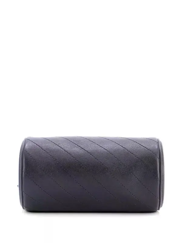 Gucci Blondie Diagonal Quilted Leather Mini Shoulder Bag - Black