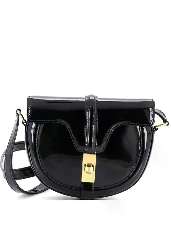 Celine Besace 16 Small Crossbody Bag - Black