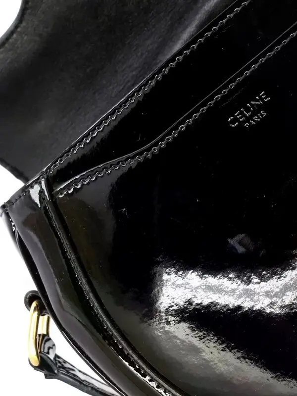 Celine Besace 16 Small Crossbody Bag - Black