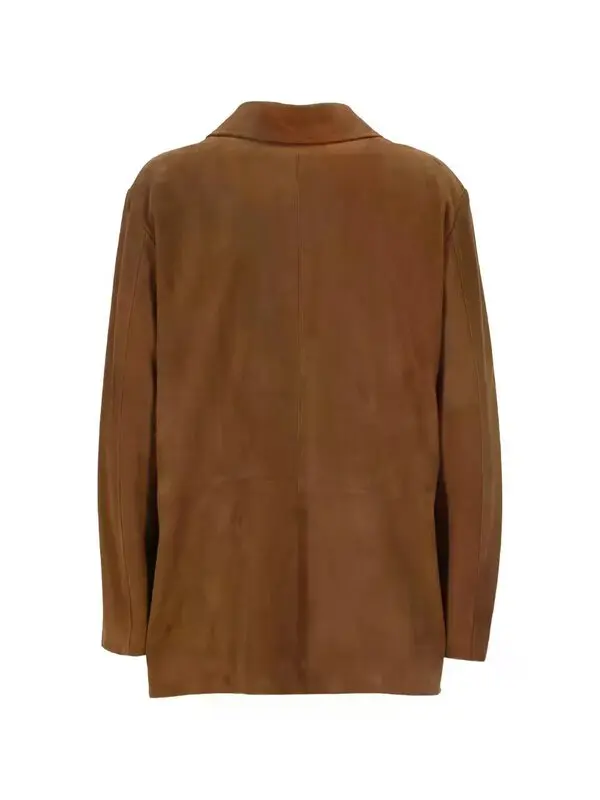 Tagliatore Buttoned Front-pocket Coat - Brown
