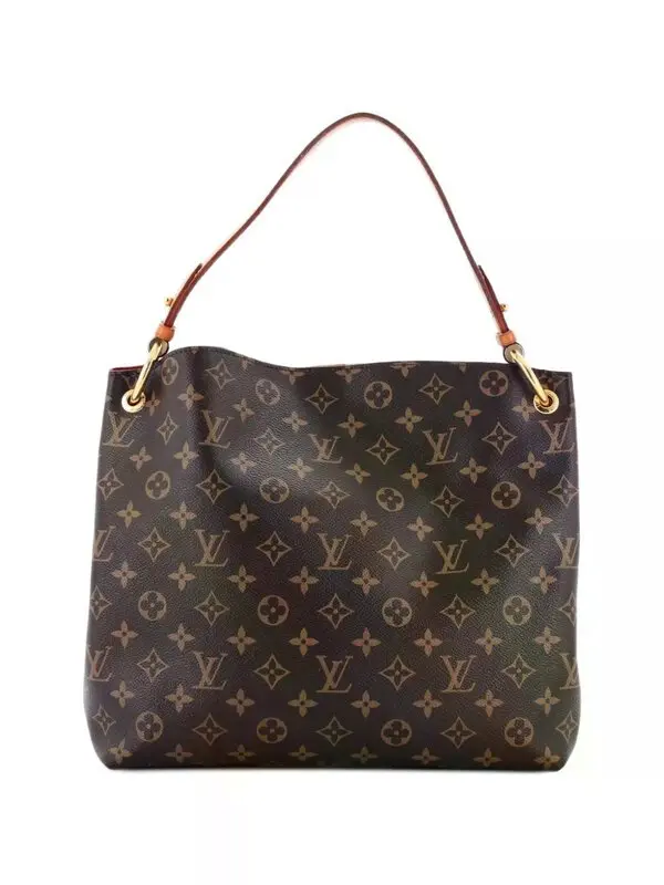 LOUIS VUITTON Graceful Handbag Monogram Canvas Pm - Brown