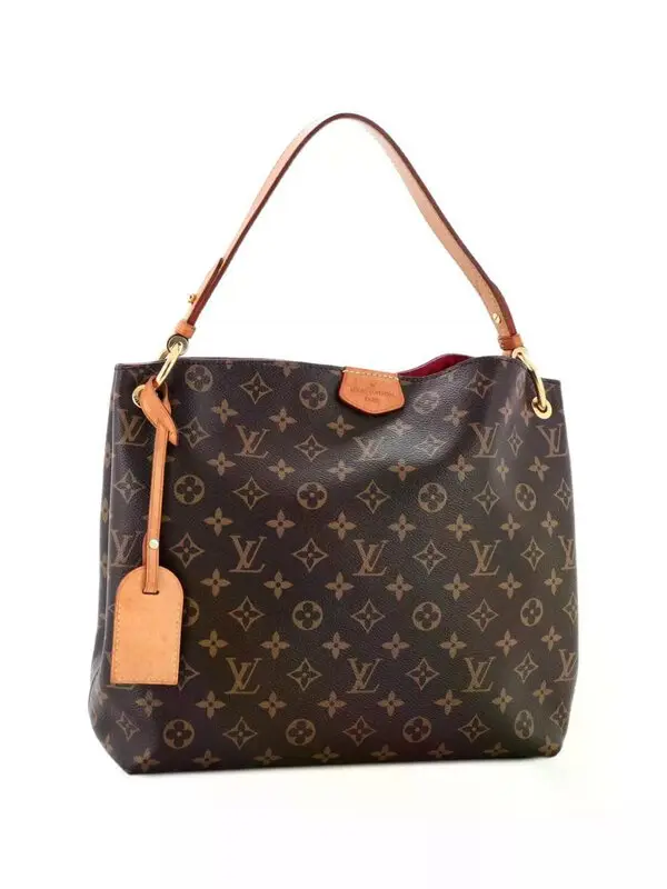 LOUIS VUITTON Graceful Handbag Monogram Canvas Pm - Brown