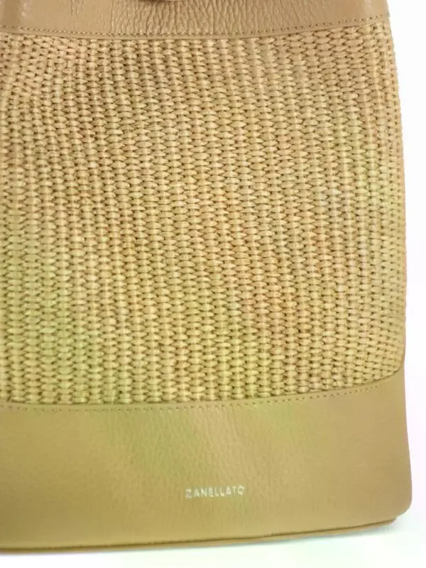 ZANELLATO Small Monda Bucket Bag - Neutrals