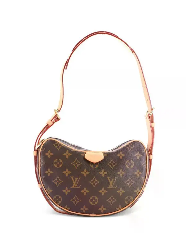 LOUIS VUITTON Croissant Nm Handbag Monogram Canvas Mm