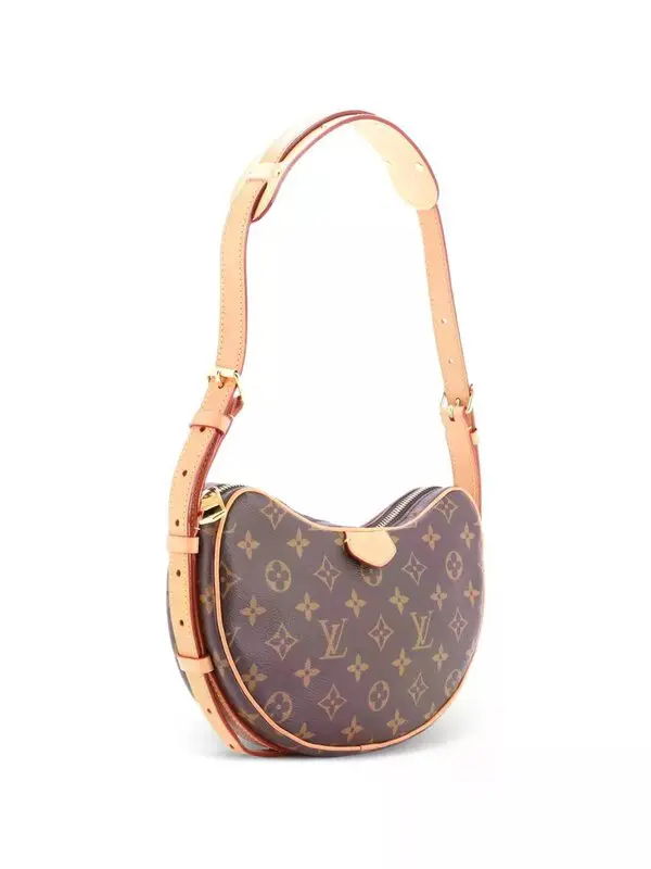 LOUIS VUITTON Croissant Nm Handbag Monogram Canvas Mm