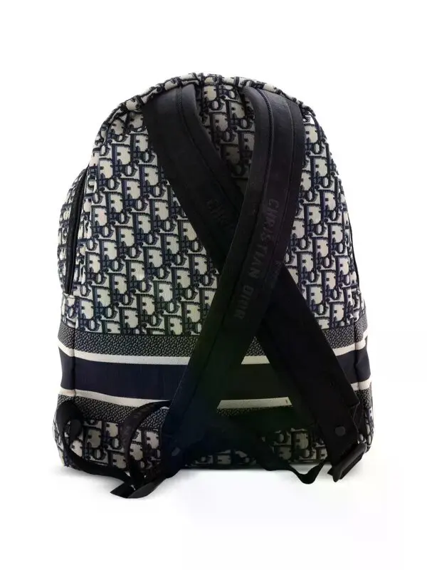 Dior Travel Oblique Canvas Medium Backpack