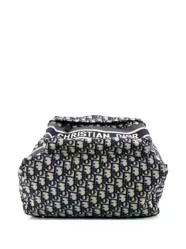 Dior Travel Oblique Canvas Medium Backpack