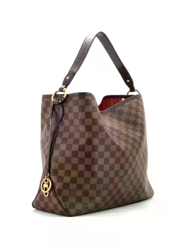 LOUIS VUITTON Delightful Nm Damier Mm Hobo Bag - Brown