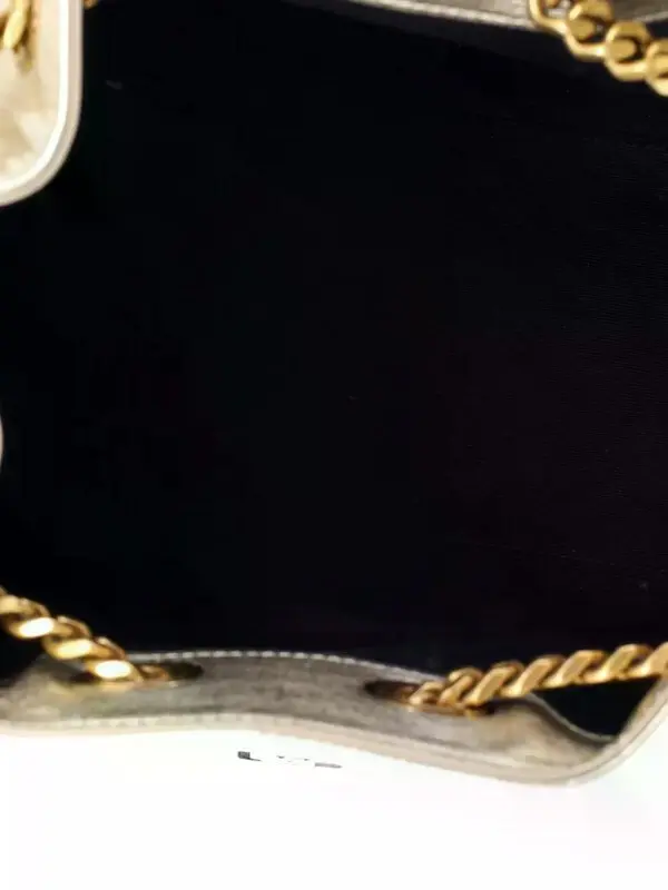 Saint Laurent Joe Matelasse Chevron Leather Backpack
