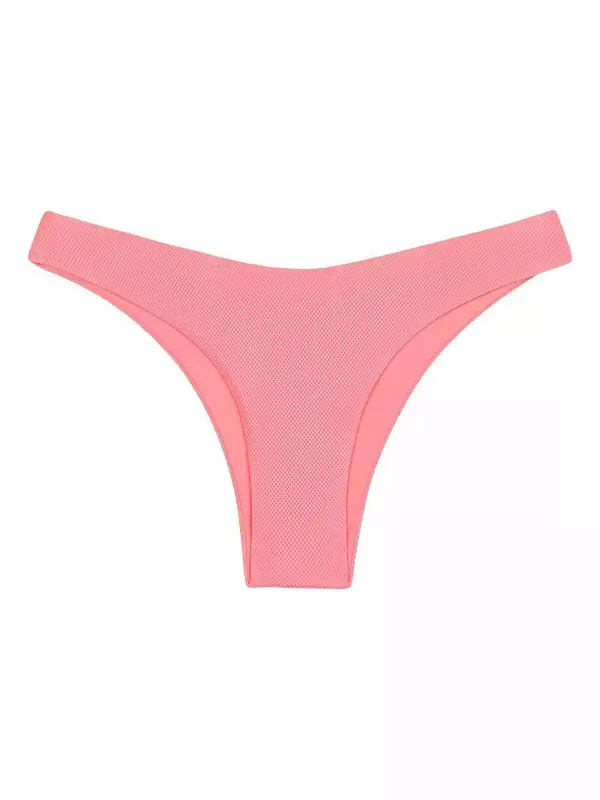 LENNY NIEMEYER Cava Ribbed Bikini Bottom - Pink
