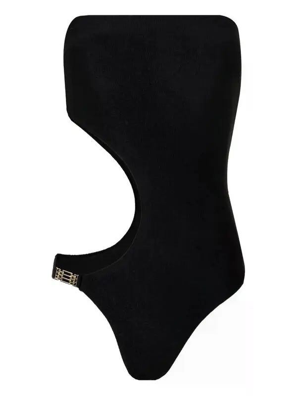 LENNY NIEMEYER Cut-out Bandeau One-piece Swimsuit - Black