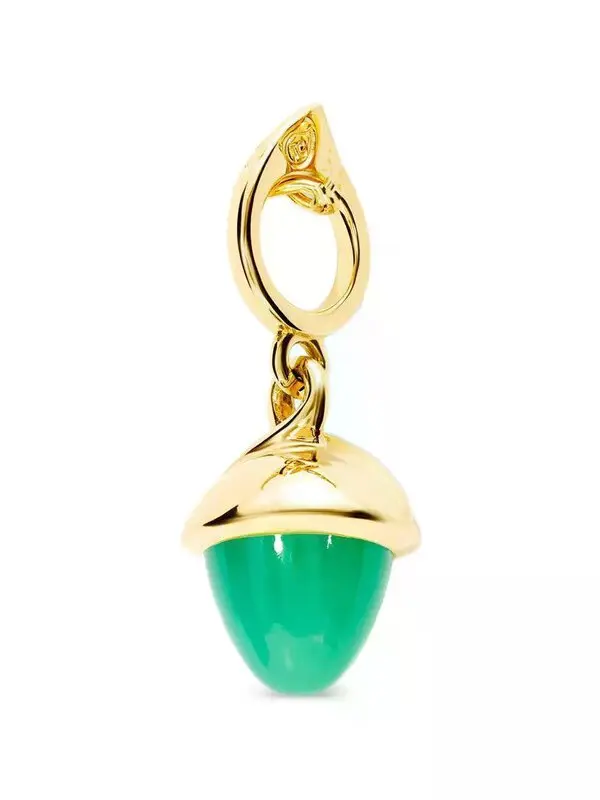 Tamara Comolli Chrysoprase Drop Pendant - Gold