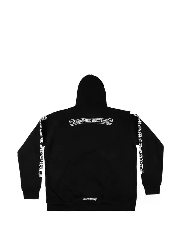 Chrome Hearts Scroll Zip-up Hoodie
