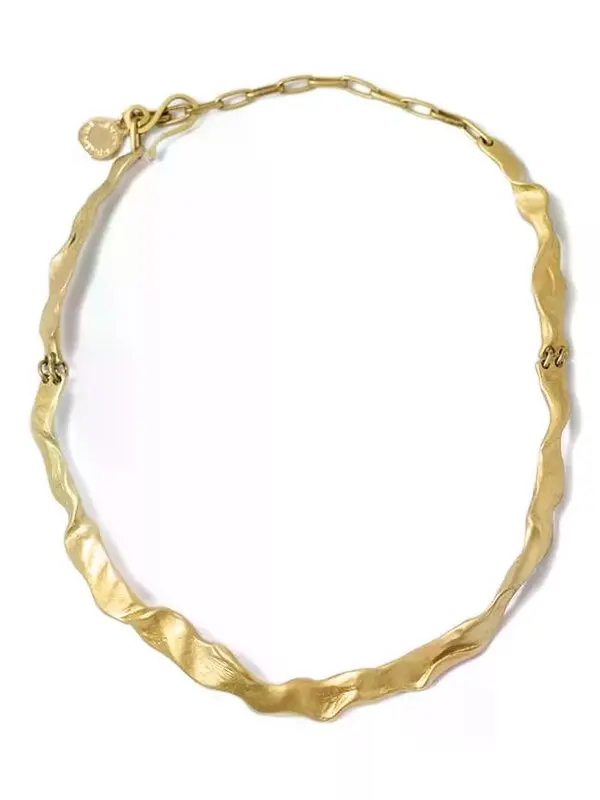 LENNY NIEMEYER Melted Choker Necklace - Gold