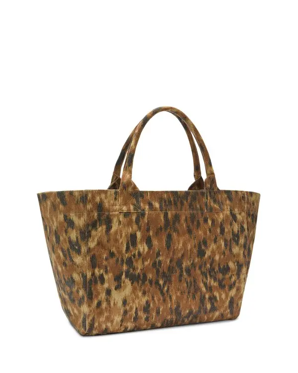 GANNI Xxl Trapeze Shopper Tote - Burro
