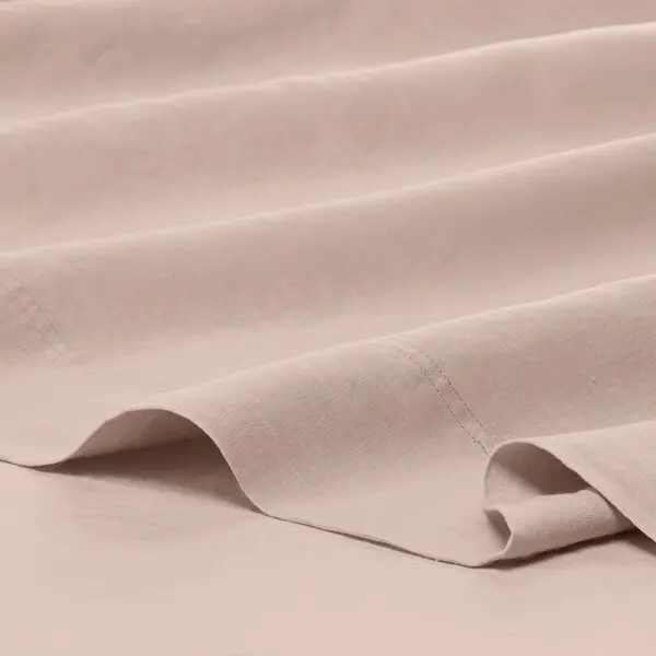 HUDSON PARK COLLECTION European Linen Sheet Set, King Exclusive - Pink