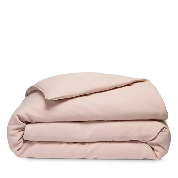 HUDSON PARK COLLECTION European Linen Duvet Cover, King Exclusive - Pink