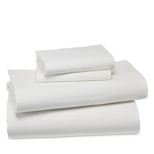 HUDSON PARK COLLECTION European Linen Sheet Set, Queen Exclusive - Vanilla