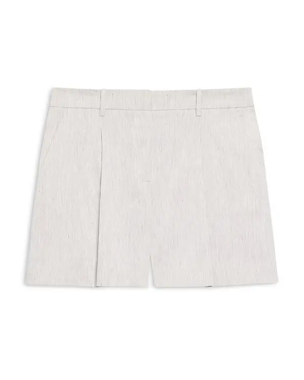 Theory Fluid Pleated Shorts