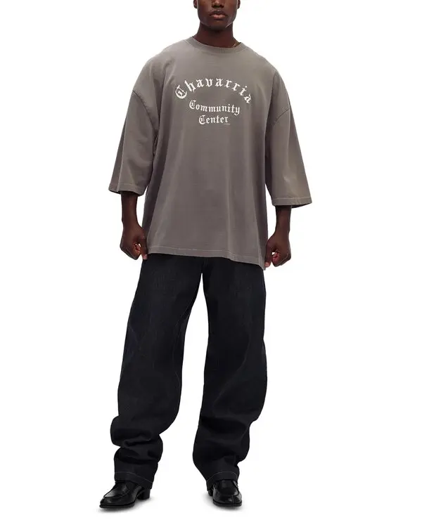 WILLY CHAVARRIA Buffalo Tee - Concrete