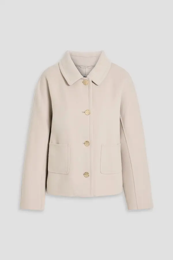 Max Mara Sogno Wool Jacket - Ecru