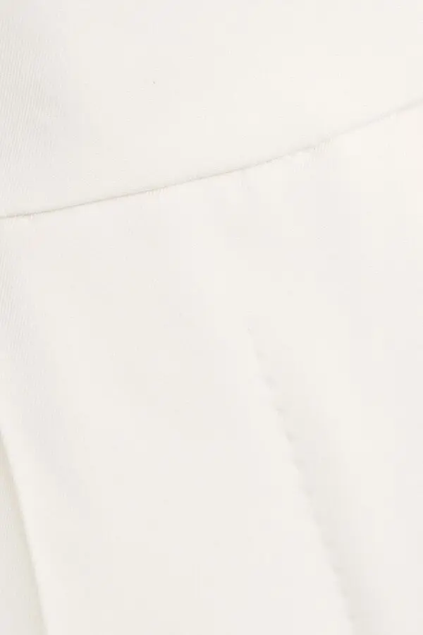 Max Mara Ninfa Wool-twill Wide-leg Pants - Ivory