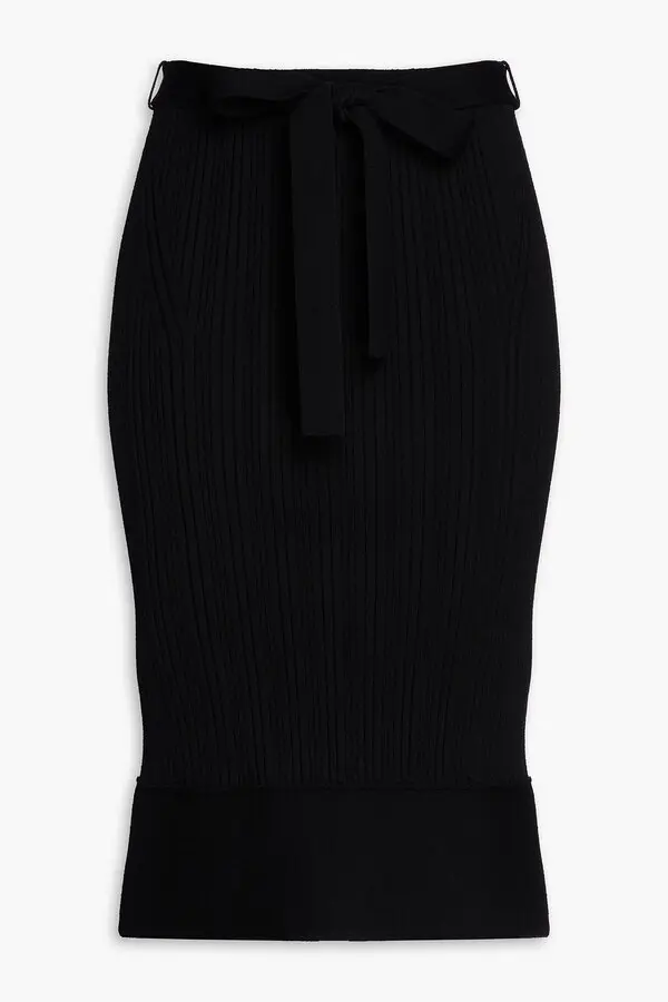 3.1 Phillip Lim Ribbed Wool-blend Skirt