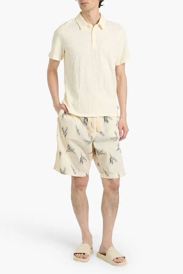 Nanamica Printed Cotton-blend Poplin Drawstring Shorts